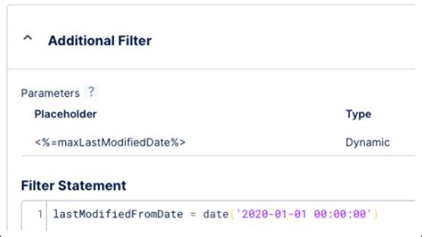 Configuring Request Parameters