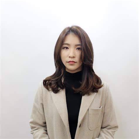 분위기 있는 중단발 레이어드펌 스타일 네이버 포스트