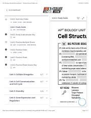 AP Biology Unit Ultimate Study Guide With Answers Course Hero