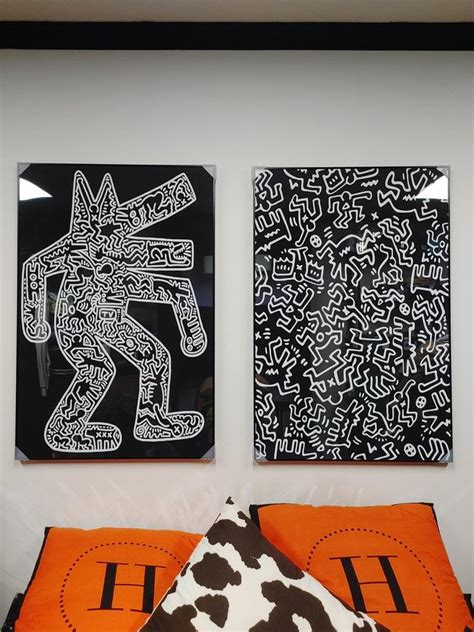 키스해링 대형 팝아트 그림 액자 인테리어액자 인테리어소품 헬로마켓