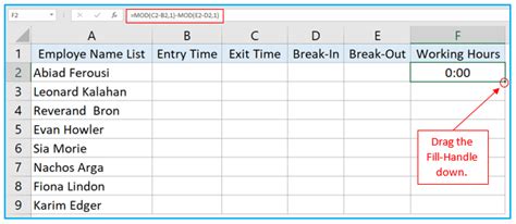 How To Create A Timesheet Calculator In Excel