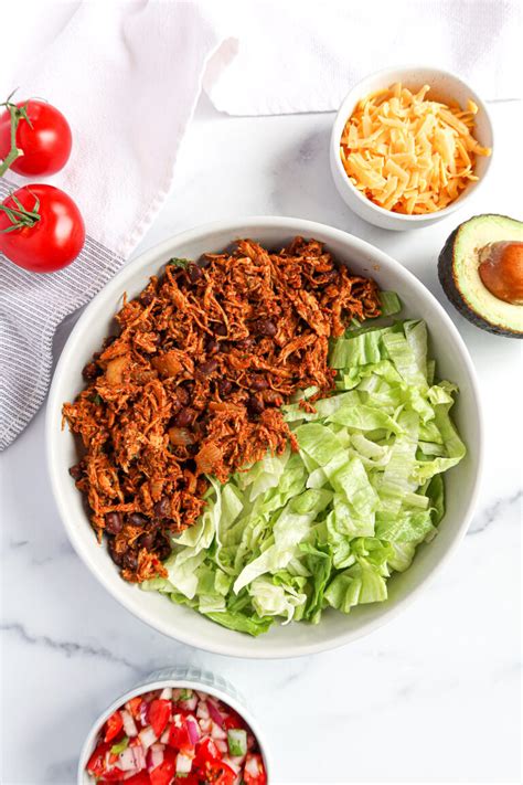 Shredded Chicken Taco Salad Recipe