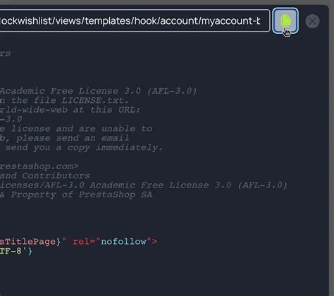 Overriding Files Addons Documentations
