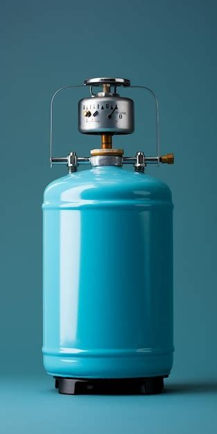 Premium Ai Image Blue Isolated Natural Gas Distribution Illustration