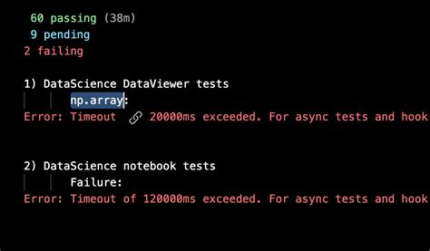 Flakiness In Jupyter Impacting Ci Tests · Issue 3438 · Microsoft