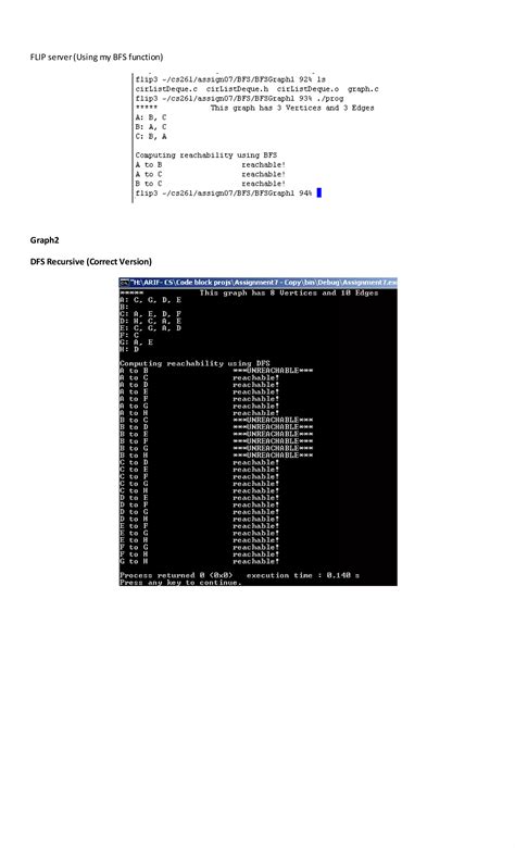 dfs and bfs graphs pdf