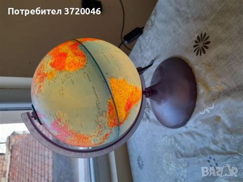 Светещ глобус [[Добро състояние]] в Детски нощни лампи в гр