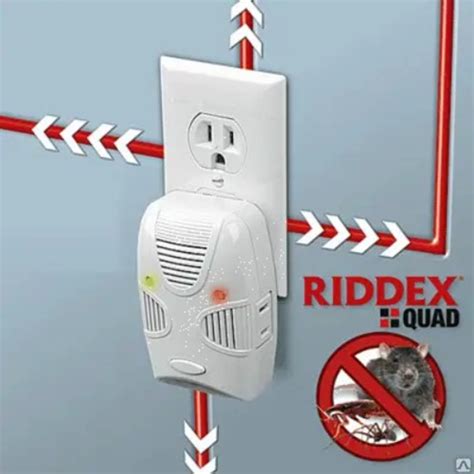 Відлякувач тарганів гризунів комах Riddex Quad Pest Repelling Aid купити онлайн на Rozetka