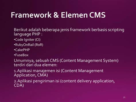 Pengantar Content Management System Cms Ppt