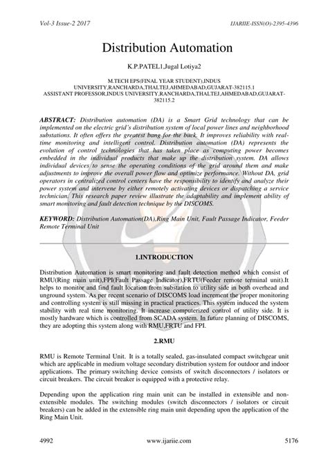 Pdf Distribution Automation