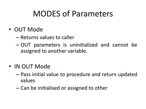 5 Stored Procedure And Functions Pptx Databases Computer