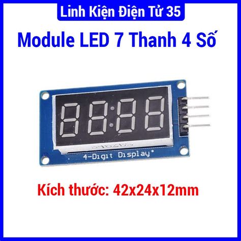 module led 7 thanh 4 số hc595 kết nối arduino chất lượng shopee việt nam