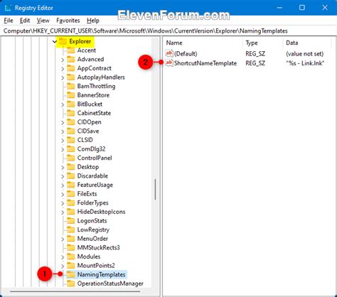 Change Shortcut Name Extension In Windows Windows Forum