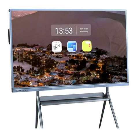 Omninexhub All In One 55 Smart Board Touch Screen Digital Electronic Calendar Smartboard 4k