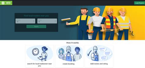 Github Vinudavis8raterphpweb Php Web Application To Find Local Tradesmen And Rate Them Based