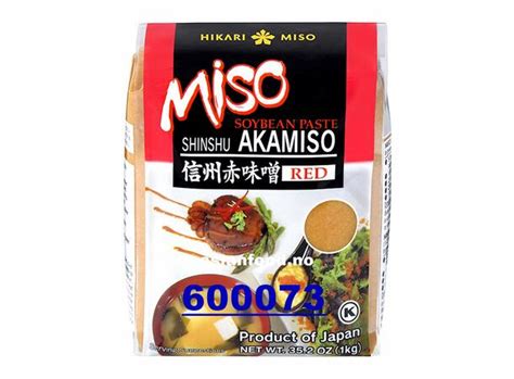 hikari miso red soybean paste 10x1kg bot sup miso do jp asian food
