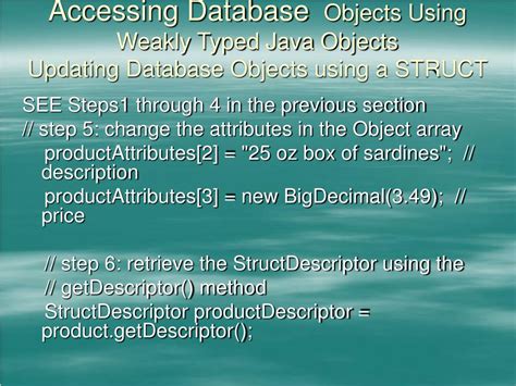 Ppt Cs276 Advanced Oracle Using Java Powerpoint Presentation Free