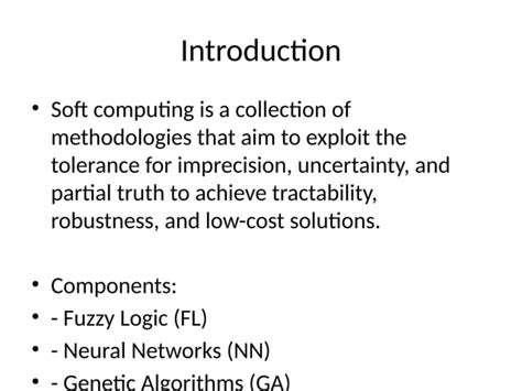 Evolutionofsoftcomputingfuzzylogicpptx