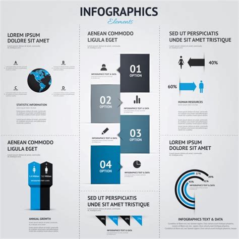 UI Elements For Web And Mobile Flat Design Vector Stock Vector