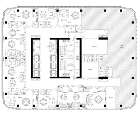 53层中餐包房平面图 Model