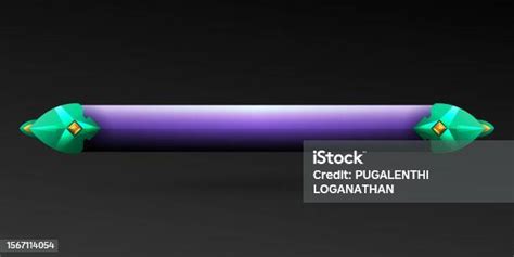 판타지 퍼플 게임 타이틀 배너 추상 스타일 게임 Ui 디자인을 위한 하위 3번째 Brand Name Video Game에 대한