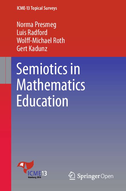 Pdf Semiotics In Mathematics Education