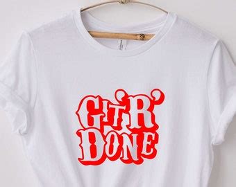 Git R Done Decal Etsy