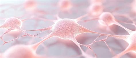 Abstract Neural Network Connections Glowing Pink Interconnected System Nodes Transmitting Data