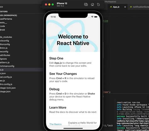 Melakukan Instalasi Dan Memulai Membuat Aplikasi Mobile Menggunakan React Native By Syafrizal