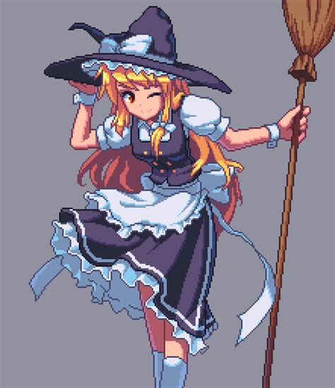 Kirisame Marisa Touhou Drawn By Potemki Danbooru