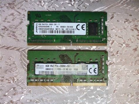 Оперативная память ноутбук So Dimm Ddr4 2666 Mhz 8 8 16 ГБ 16 гб новый в наличии Цена 4 000