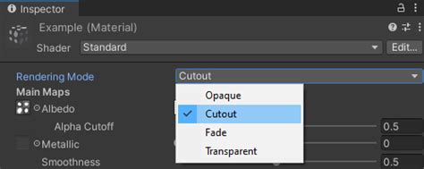 Using Cutout Materials