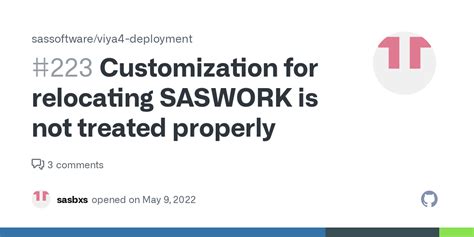 customization for relocating saswork is not treated properly · issue 223 · sassoftware viya4
