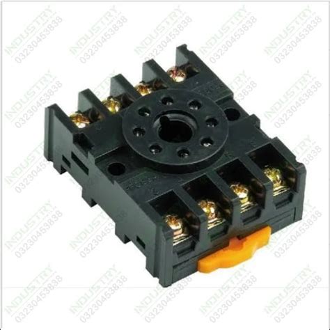 5 Pcs 8pin Rail Mount Relay Socket Relay Base In Pakistan Industryparts Pk