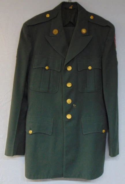 Army Uniform Vintage Wwii Ww2 Class A Dress Patches Empire Infantry Usa Complete £30949