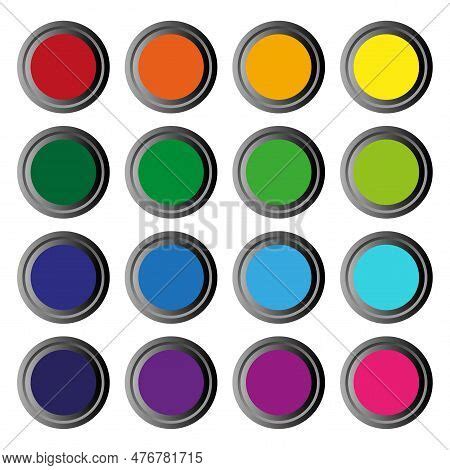 Multi Color 3d Circle Vector Photo Free Trial Bigstock