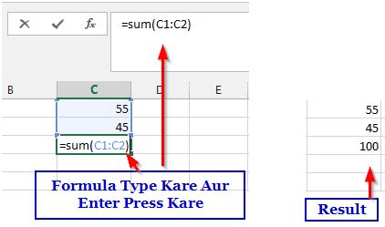 MS Excel Auto Fill Average Min Max Basic Formulae Hindimeearn Com