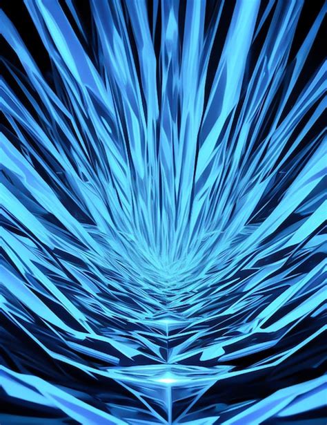 3d Blue Abstract Background Generator By Ai Premium Ai Generated Image