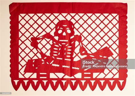 죽은 자의 날 디아 드 로스 무에르토 종이 컷 플래그 파펠 피카도 11월에 대한 스톡 사진 및 기타 이미지 11월 구도 기 Istock