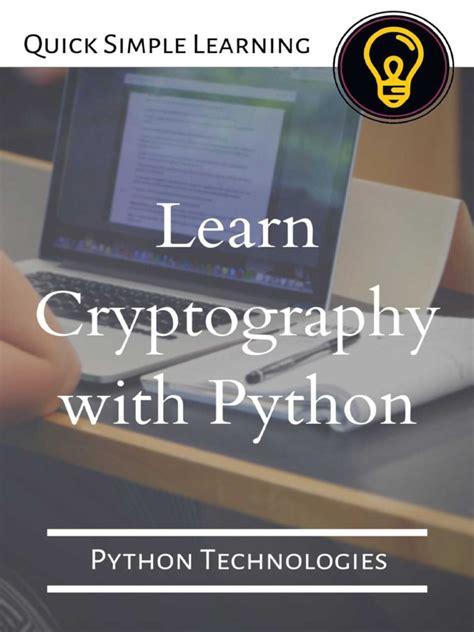 Learn Cryptography With Python Python Technologies Pdf