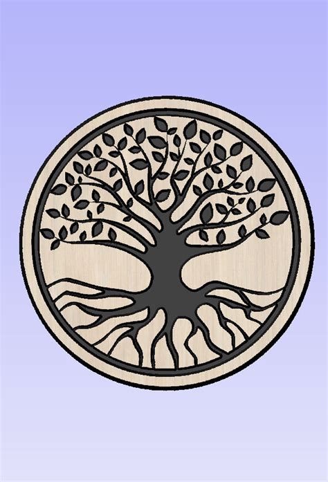Tree Of Life SVG Digital Download File Fpr CNC Lsder And Vinyl Cutter Etsy