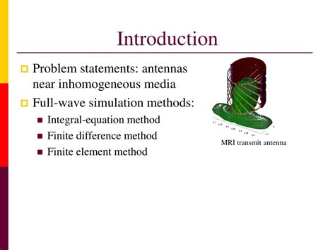 PPT Time Domain Finite Element Finite Difference Hybrid Method And Its Application To