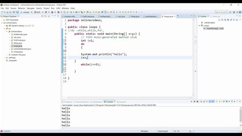 Do While Loop In Java Do While Loop In Java In Telugu Java Tutorial In Telugu Youtube