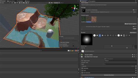 How To Generate Navmesh With Different Area Costs From Terrain Unity Engine Unity Discussions