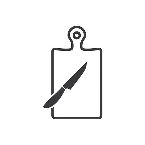 Premium Vector Cutting Board Icon