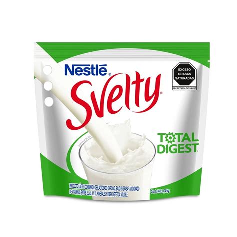 Producto Lácteo Nestlé Svelty Total Digest Deslactosado Light En Polvo