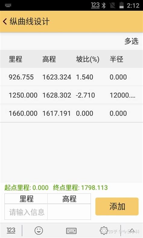 科力达工程之星5 0道路应用之纵曲线设计 知乎