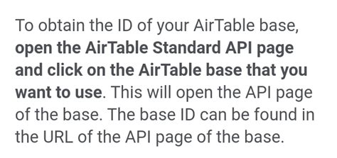 How Can I Get Airtable Base Id Please Help Discuss Kodular Community