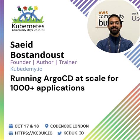 Kubernetes Community Days Uk London On Linkedin Kubernetes Kcduk