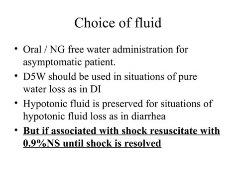 Approach To Hypernatremia Causes Investigation Pathophysiology Management Ppt